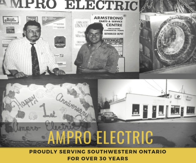 About Ampro Electric Motors Pumps Repairs & Sale Canada