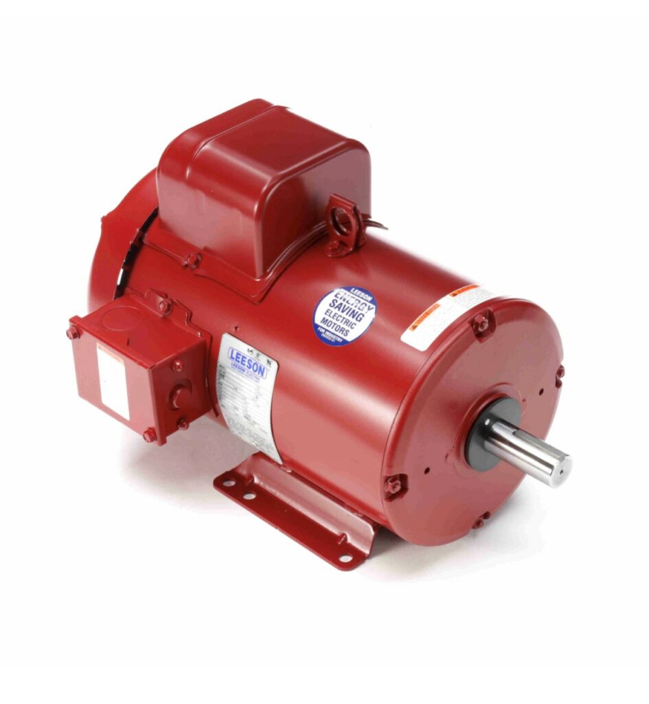 Leeson Farm Duty Motor 5HP 230V 1800RPM 184T - Ampro Electric LTD.